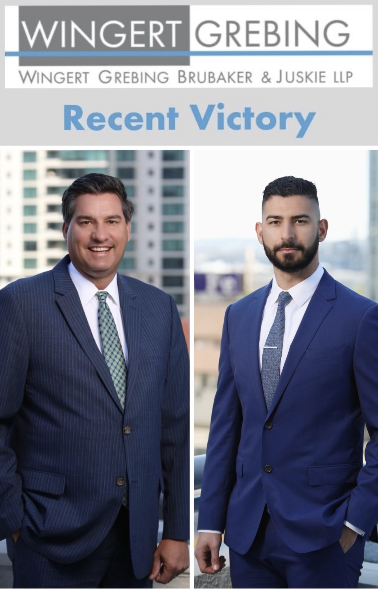 Steve Grebing and Saleem Hawatmeh obtain excellent trial result by ...